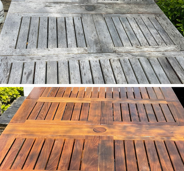 Wood Restoration - Summit Professional Services